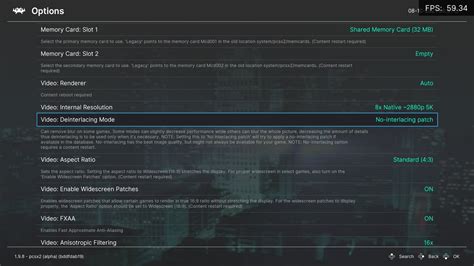 Pcsx2 Core Now Has An Embedded No Interlacing Patch Database Rretroarch