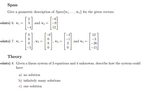 Solved Use Gaussian Elimination To Solve The Following Chegg