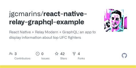 Github Jgcmarinsreact Native Relay Graphql Example React Native