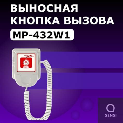 Выносная цифровая кнопка вызова MP-432W1 - купить с доставкой по ...