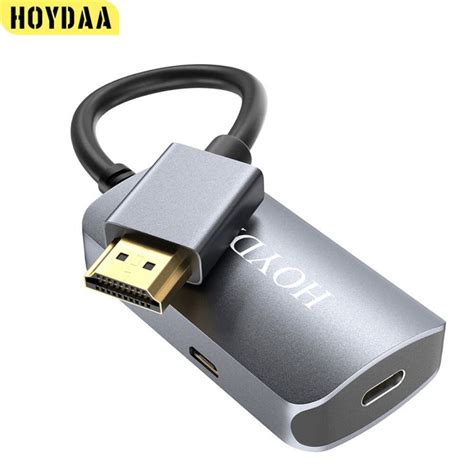 Hdmi To Type C Adapter Hdmi Input To Usb C 3 1 Output Converter 1080p 4k Usb 3 1 Adapter Lazada Ph