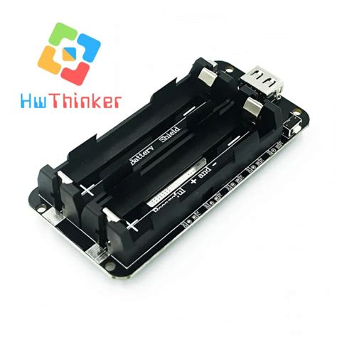 Jual Power Usb Supply 2 Dual 18650 Lithium Battery Shield Charger