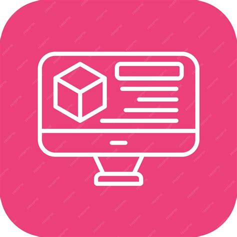 Premium Vector 3d Modelling Icon Vector Image Can Be Used For Design