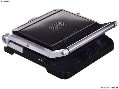 Электрогриль Black&Decker BXGR2000E (Black/Inox) купить в Кишиневе ...
