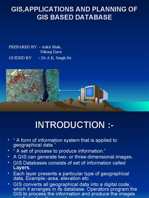 pdf gis app and plannin of gis database dokumen tips