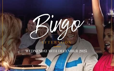 Bingo Afternoon Wildes Inns