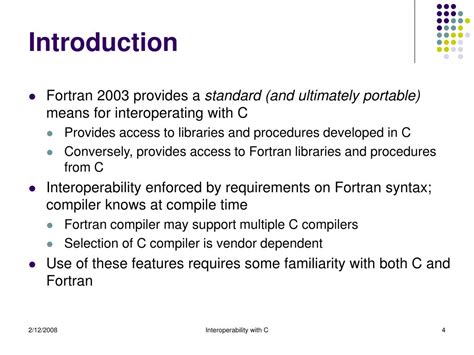 Ppt Interoperability With C In Fortran 2003 Powerpoint Presentation Free Download Id 5745339