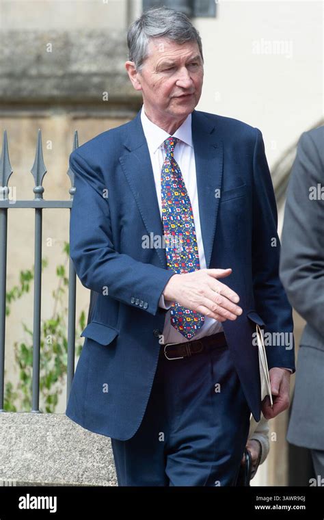Windsor Uk 20 Apr 2025 Pictured Sir Tim Laurence Vice Admiral Sir