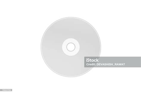 커버와 빈 흰색 컴팩트 디스크 고립 된 흰색 배경에 템플릿을 조롱 3d 그림 0명에 대한 스톡 사진 및 기타 이미지 0명 3차원 형태 가리기 Istock