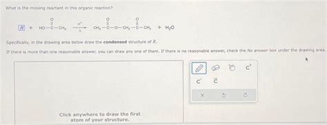 solved what is the missing reactant in this organic