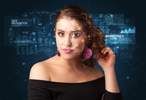 Face Detection And Recognition Stock Image Image Of Facial Glow 157128809