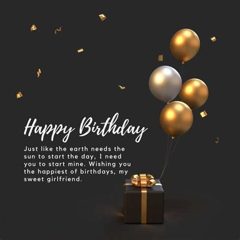 Birthday Wishes For Girlfriend