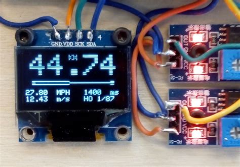 A Loco Speed Measurement Device For Arduino Based Computer Control RMweb