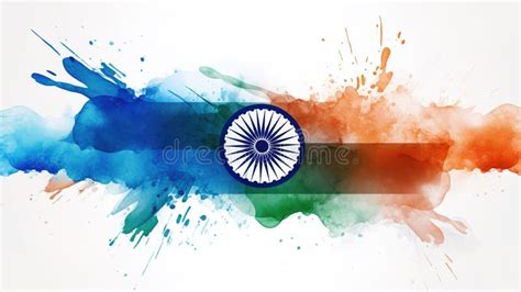 Cartoon Illustrations Celebrating The Independence Day Of Flags And Happy People AI Generated