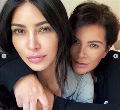 No Makeup Selfie Kim Kardashian