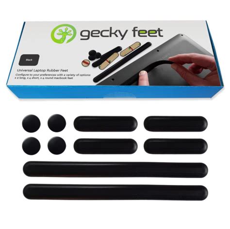 Universal Laptop Rubber Feet Compatible With All Laptops Gecky Feet