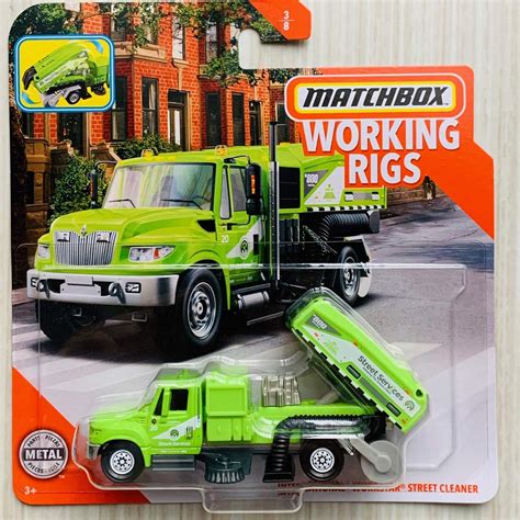 Matchbox Working Rigs International Workstar Street Cleaner