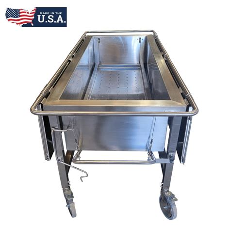 Immersion Dissection Table With Gas Spring Foot Pedal