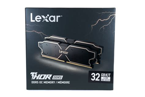 Lexar THOR DDR GB CL Review Packaging Contents TechPowerUp