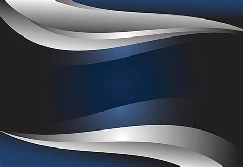 Navy Blue Abstract Curve Texture Background Vector Wavy Illustration Vector Vector Wavy