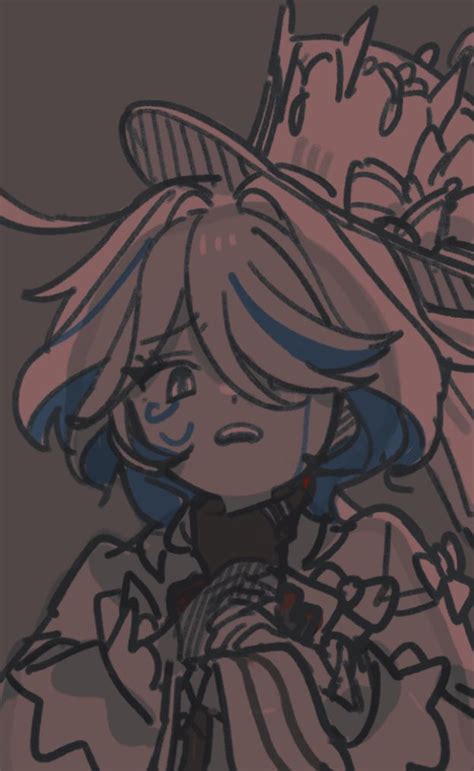 Furina And Arlecchino Genshin Impact Drawn By Otenmu Danbooru