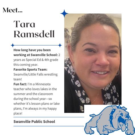 Swanville Meet Our Staff Series Say Hello To Tara Ramsdell Who Is Kicking Off Her Third Year