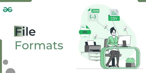 List Of File Formats With Types And Extensions Geeksforgeeks