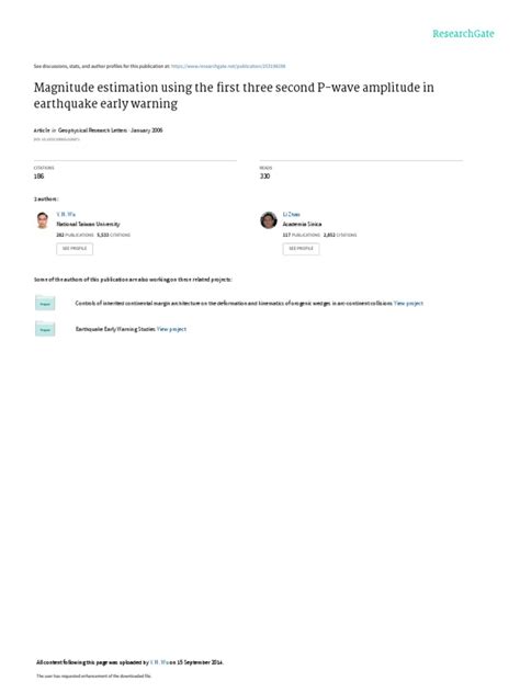 Earthquake Magnitude Prediction Based On Deep Learning Pdf Moment