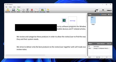 Pdf Redactor Download Softpedia