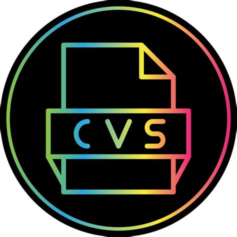 Cvs File Format Icon 16903611 Vector Art At Vecteezy