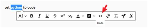 add shortcut set text to code format · issue 3304 · zadam trilium