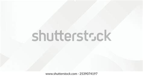 3d White Geometric Abstract Background Overlap Stock Vector Royalty