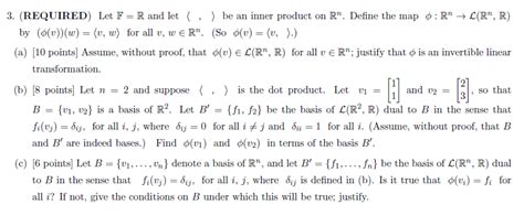 Solved REQUIRED Let F φ u w u to R and let Chegg com
