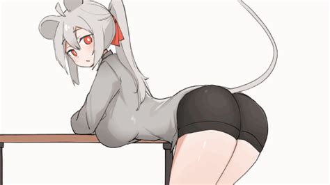 Rule 34 Animated Big Breasts Breasts Daebom Female Grey Hair Looking
