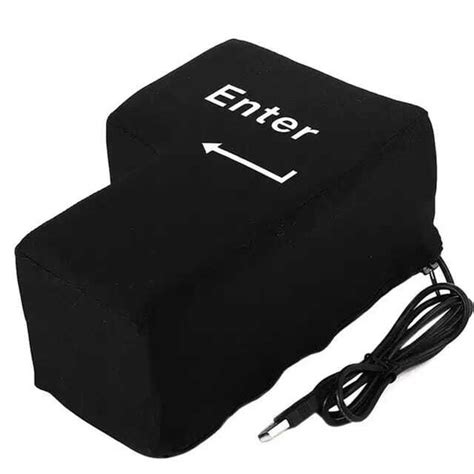 Кнопка мягкая антистресс / Большая кнопка Enter USB/ Большая мышка ...