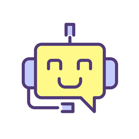 Chat Bot Generic Color Lineal Color Icon