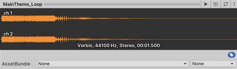 Working With Audio Components Unity Learn