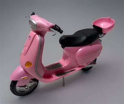 Pink Vespa Toy Scooter