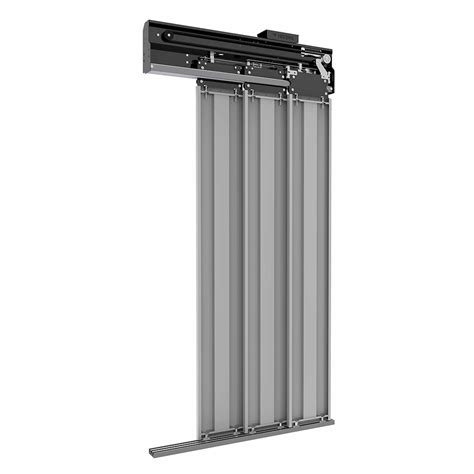 3 Panel Semi Automatic Telescopic Cabin Door Mesi Elevator