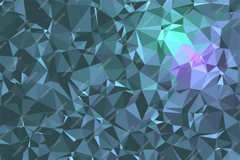 Premium Vector Abstract Textured Blue Polygonal Background Low Poly Geometric Consisting Of