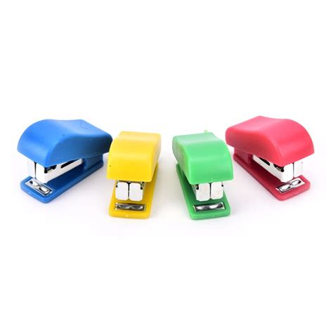 1set Stapler Candy Solid Color Plastic Fastener Pa Grandado