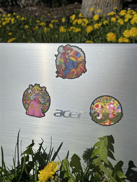 Trippy Mario Peach Toad Sticker Pack X Weedposters Io