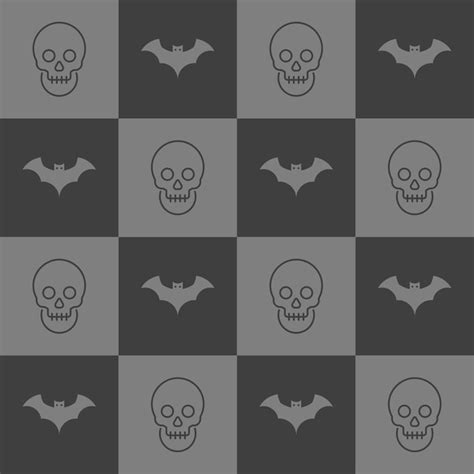 Premium Vector Halloween Seamless Pattern