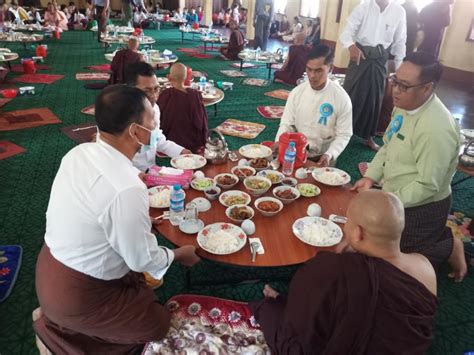 ကျိုက်ထိုမြို့နယ်တွင် ၇၃ ကြိမ်မြောက် မြို့နယ်လုံးဆိုင်ရာ မဟာဘုံကထိန်ပ