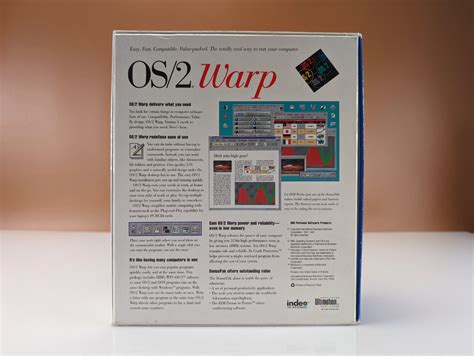 Ibm Os 2 Warp Version 3 Upgrade Blue Spine Edition W Bonus Pak
