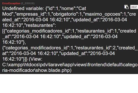 php problems while passing variable from controller to blade view
