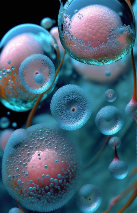 Alien Plants Bio Art Patterns In Nature Bubbles