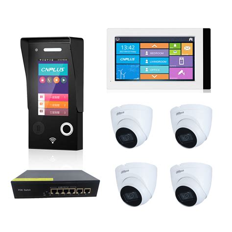 IP Video Intercom System For Apartments Apartment Video Intercom Monitor And Analog Building