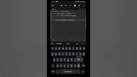Javascript Program To Count Digits In A Number Shorts Youtube
