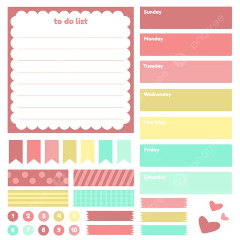 스티커 메모 또는 세트 메모장 Catatan Tempel 메모장 저널 Png 벡터 무료 메모 스티커 메모 일지 Png 일러스트 및 벡터 에 대한 무료 다운로드